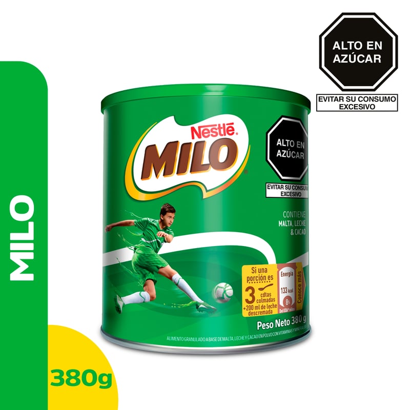 Alimento Granulado Milo Activ Go Lata 380 g | Tottus Perú
