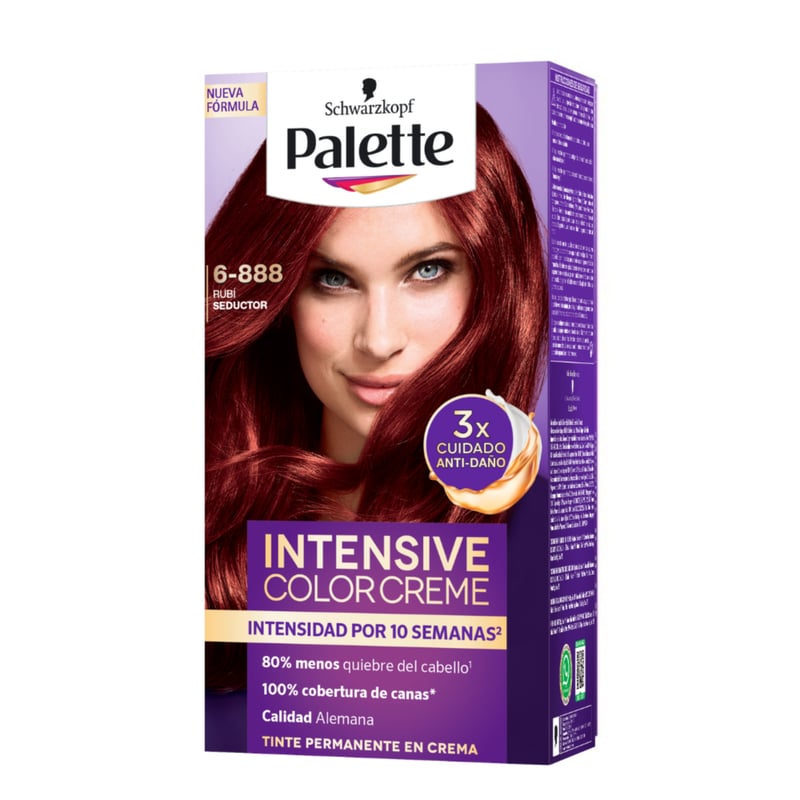 Tinte Palette Color Cream 6-888 Rubí Seductor | Tottus Perú