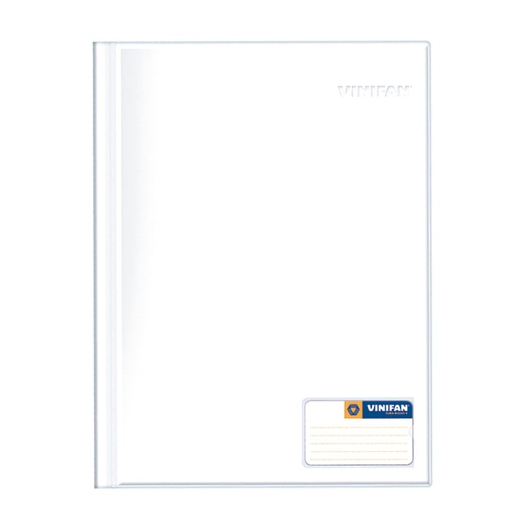 Folder Vinifan Con Gusano Oficio Doble Tapa Blanco | Tottus Perú