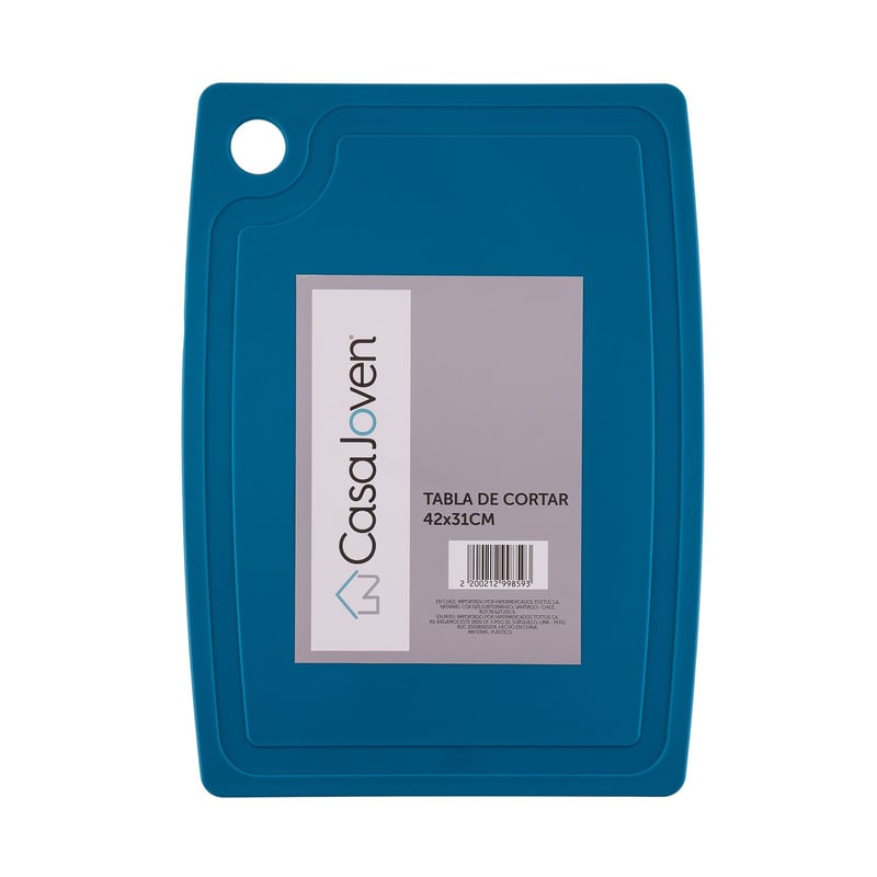 Tabla de Picar Grande 43cm Blanca | Tottus Perú