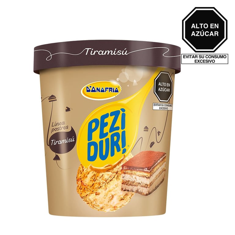 HELADO DONOFRIO PEZIDURI TIRAMISU POTE X 900ML | Tottus Perú
