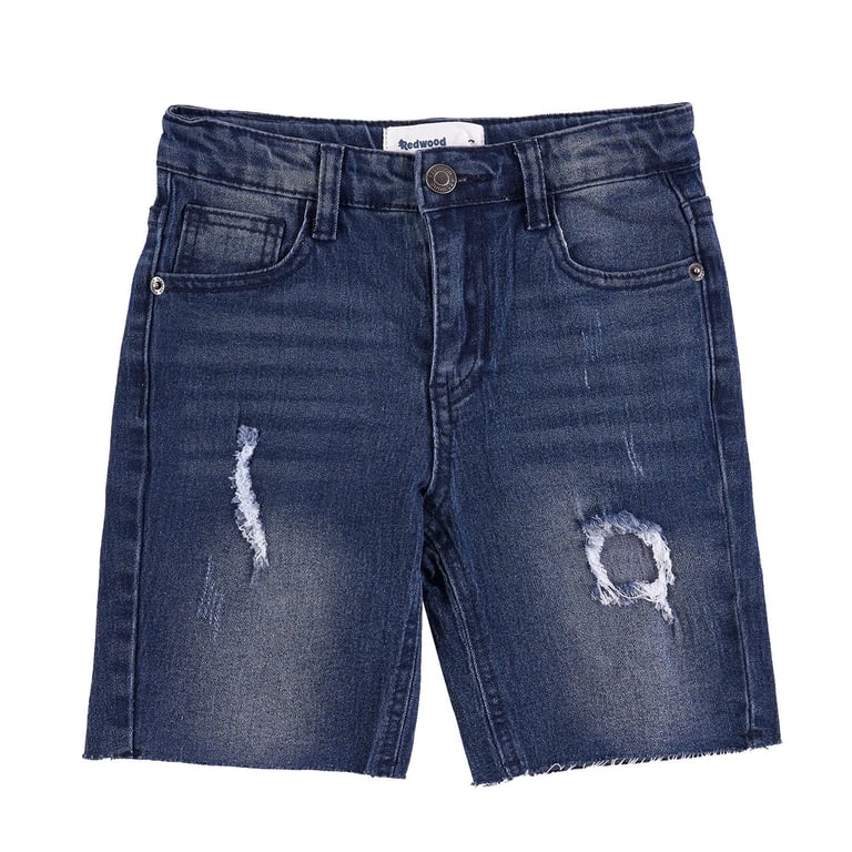 Short Denim Rasgado Niño Redwood | Tottus Perú