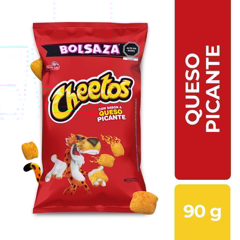Cheetos Queso Picante 90g | Tottus Perú