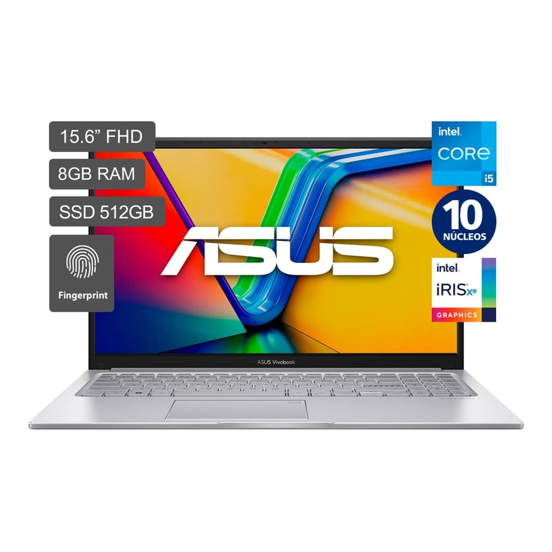 Laptop ASUS Vivobook 15 Intel Core i5 8GB 512GB 12va gen 15.6" | Tottus ...