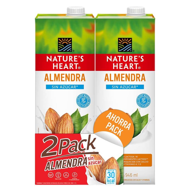 Bebida de Almendra Nature's Heart sin Azúcar 946 mL 2 Unidades | Tottus ...