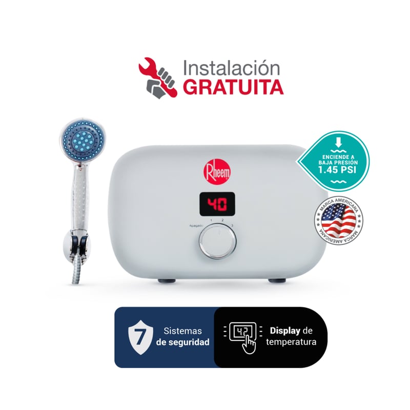 RAPIDUCHA CLASS 5500 W RHEEM | Tottus Perú