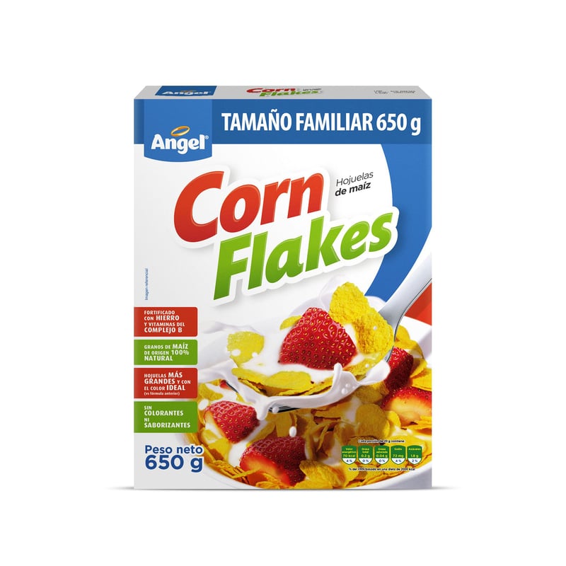 Cereal Angel Corn Flakes 650 gr | Tottus Perú
