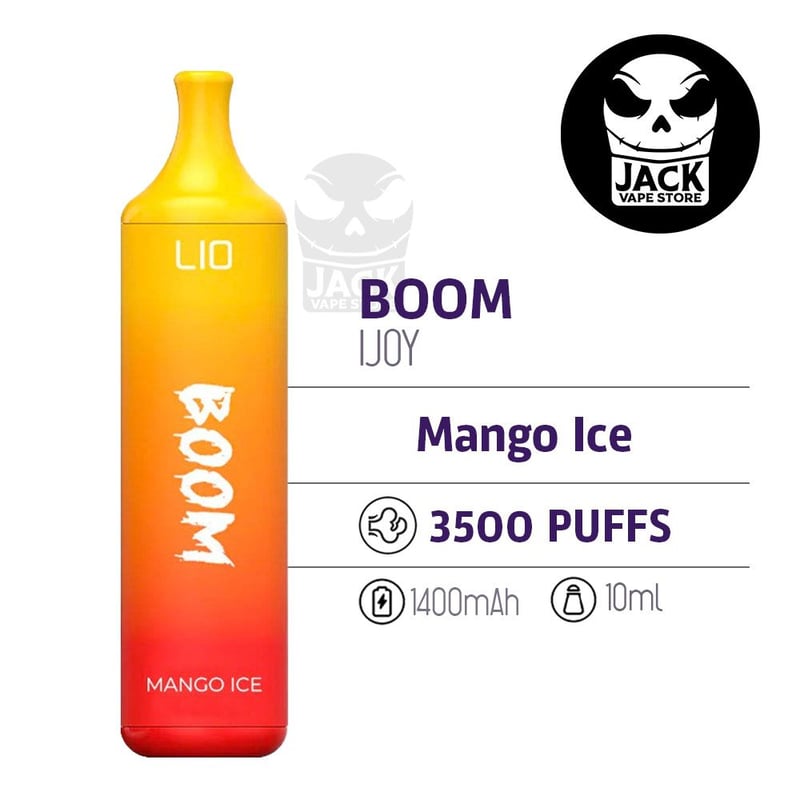 VAPEADOR BOOM MANGO ICE DE 3500PUFF | Tottus Perú