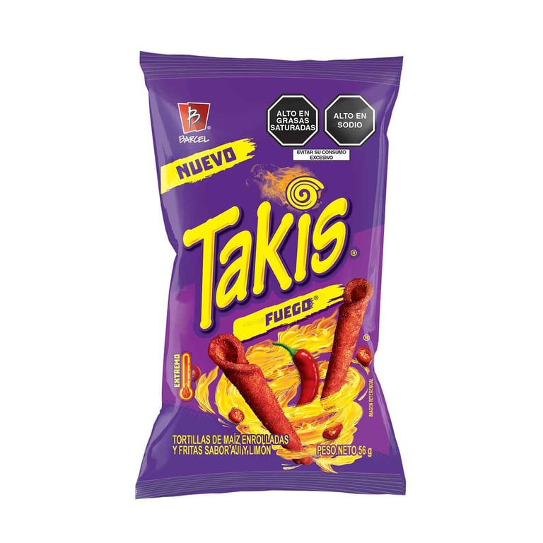 Takis Fuego 1P 56 g Flow Bar Exp | Tottus Perú