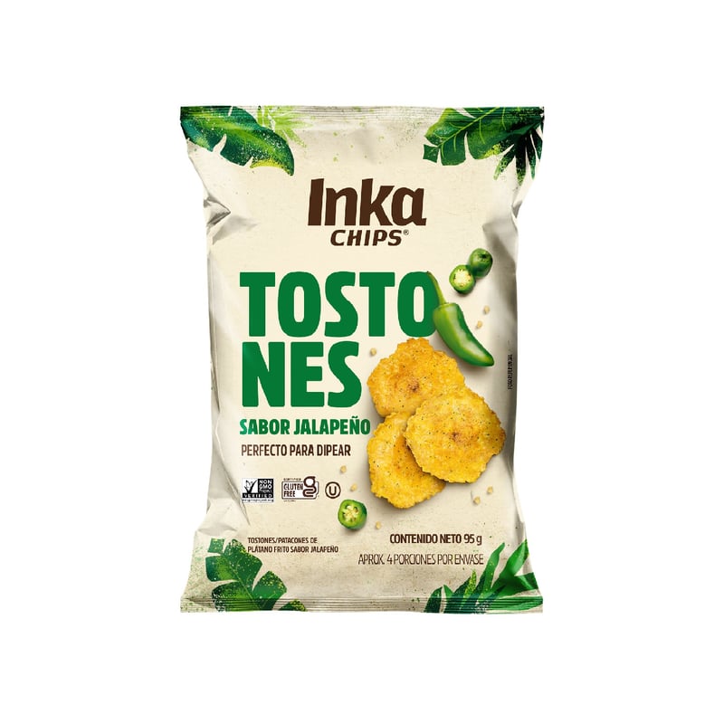 Tostones Jalapeño Inka Chips x 95 g | Tottus Perú