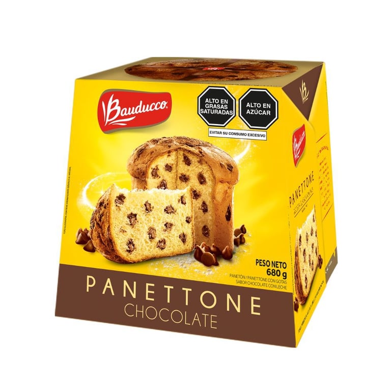 Panettone Chocolate Bauducco Caja X 680 gr | Tottus Perú