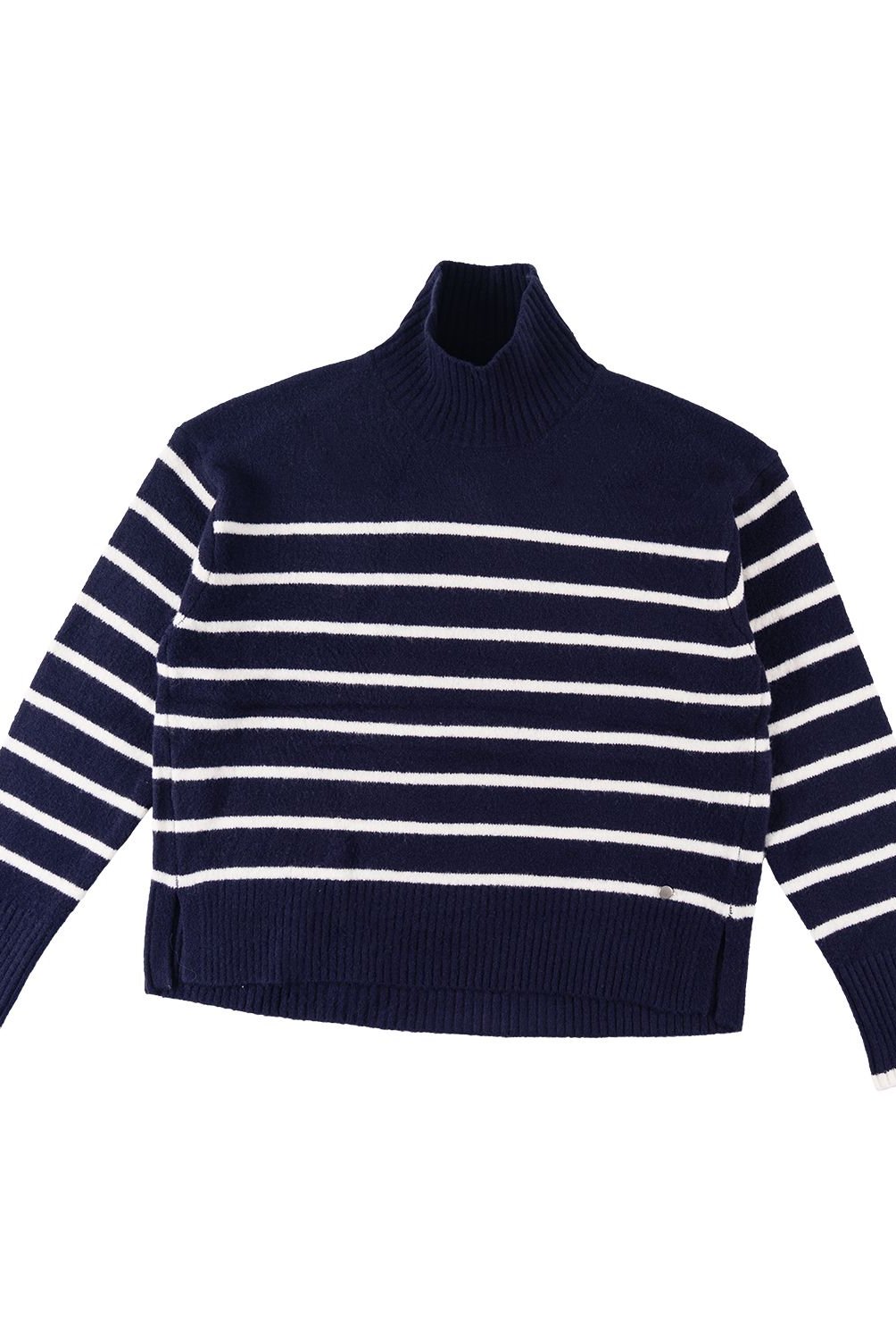 Chompa Cuello Tortuga Rayas Mujer Redwood | Tottus Perú