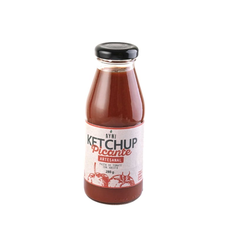 Ketchup Picante Artesanal Ayni 280 g | Tottus Perú