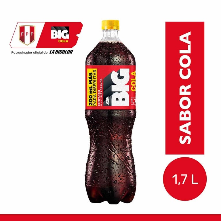 GASEOSA BIG COLA 1.7LT | Tottus Perú
