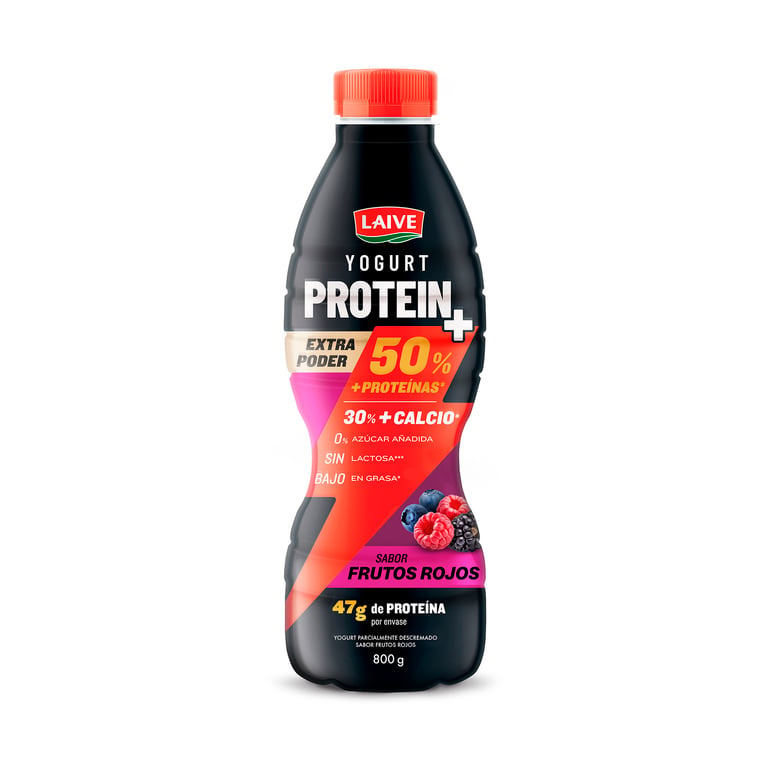 Yogurt Laive Protein Frutos Rojos Botella 800 g | Tottus Perú
