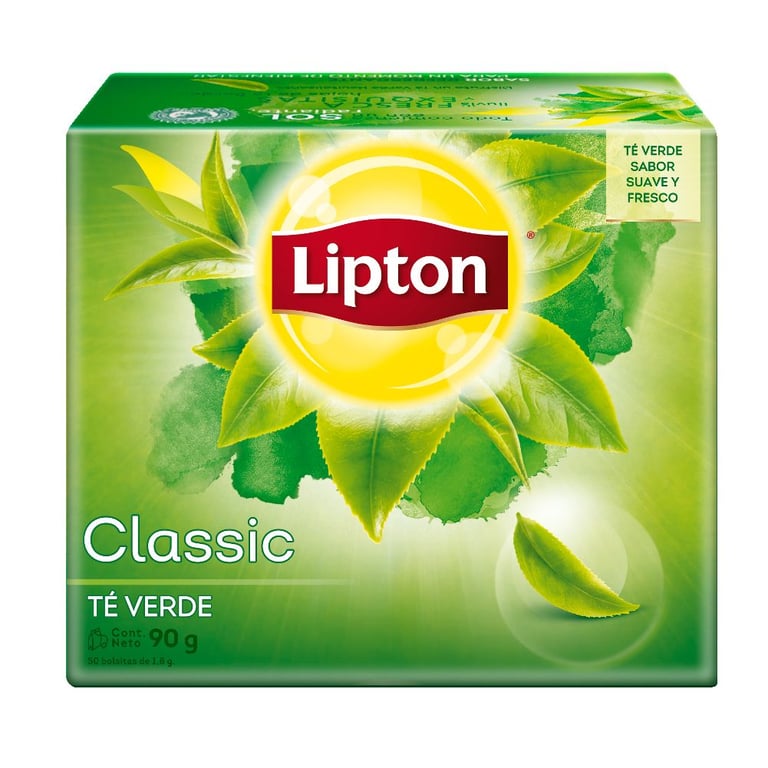 Infusión Te Verde Lipton 50 Sobres | Tottus Perú