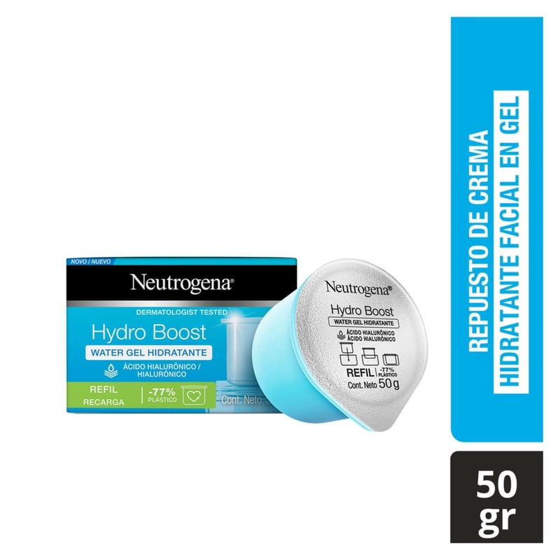 Refil Crema Hidratante Facial Neutrogena Hydro Boost Ácido Hialurónico ...