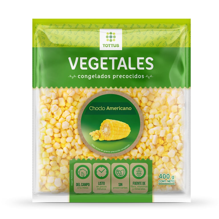 CHOCLO AMERICANO GRANOS TOTTUS X 400GR | Tottus Perú
