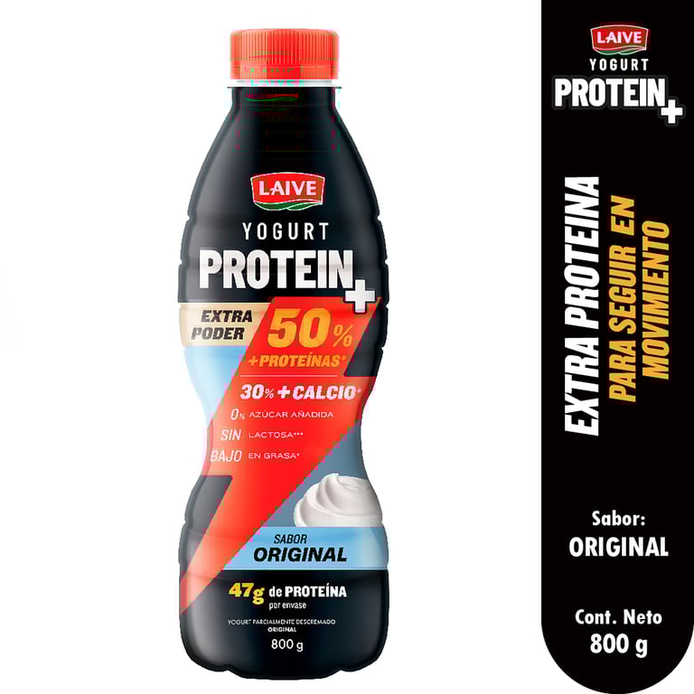 YOGURT PROTEIN ORIGINAL LAIVE X 800G | Tottus Perú