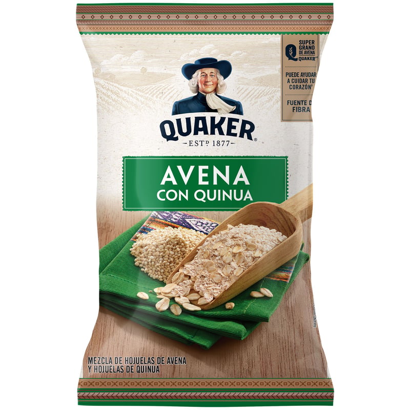 Avena Quaker Con Quínua 850 g | Tottus Perú