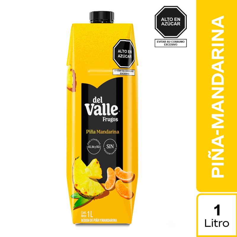Bebida Frugos Del Valle Piña Mandarina 1 L | Tottus Perú