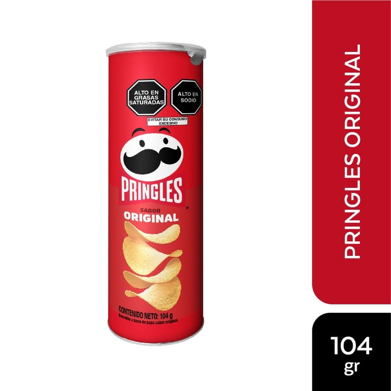 PRINGLES SOLA ORIGINAL 104G | Tottus Perú