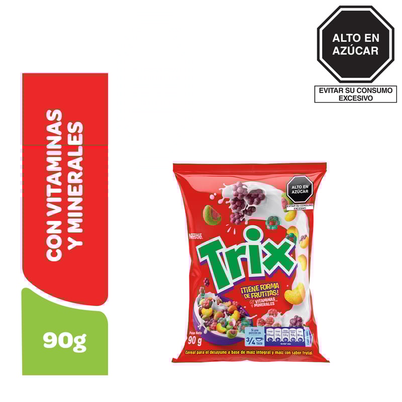 Cereal Trix Maíz Integral Frutal Bolsa x 90 g | Tottus Perú