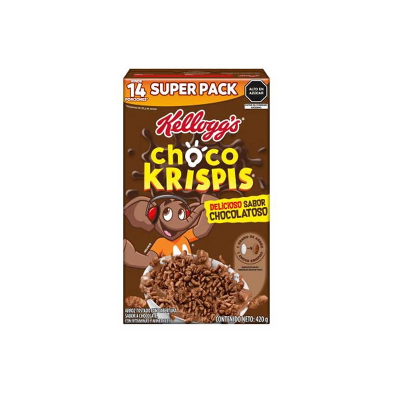 Cereal Kelloggs Choco Krispis Caja 420 g | Tottus Perú