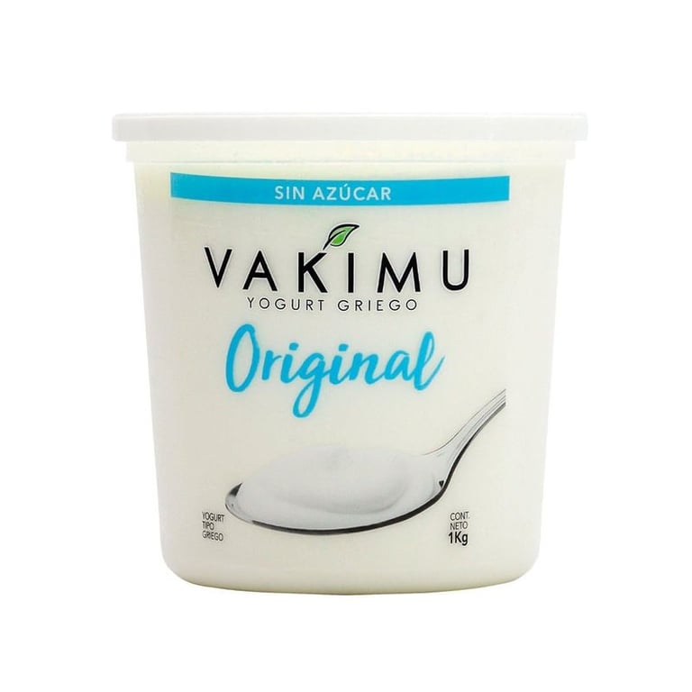 Yogurt Griego Vakimu Original 1 kg | Tottus Perú