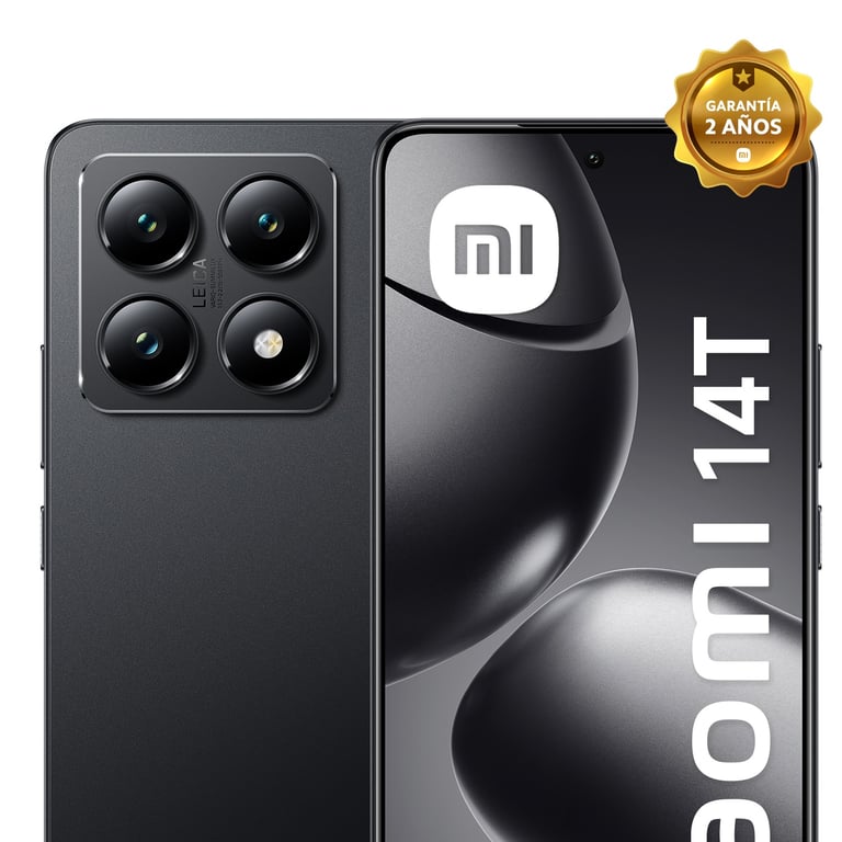 Smartphone Xiaomi 14T 12Gb 512Gb Black | Tottus Perú