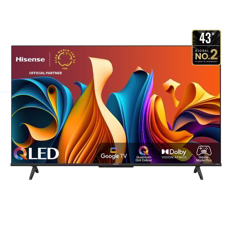 Televisor Hisense 43'' Qled UHD 4K 43Q6N | Tottus Perú