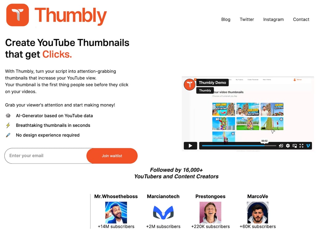 Recent Update and Overview of Thumbly - for 2024