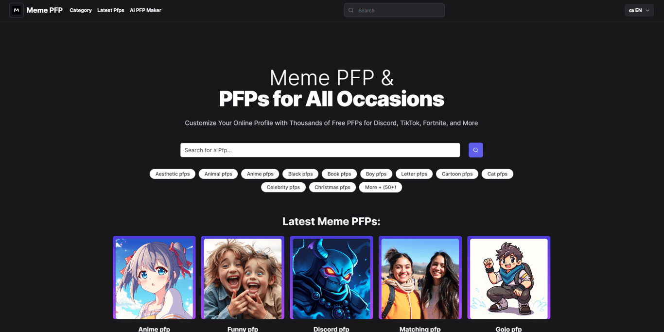 Recent Update and Overview of Meme PFP - for 2024