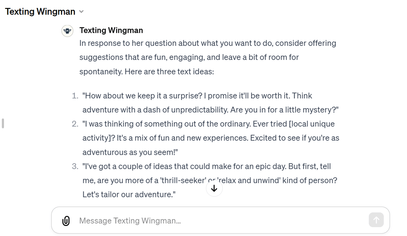 Recent Update and Overview of Texting Wingman - for 2024