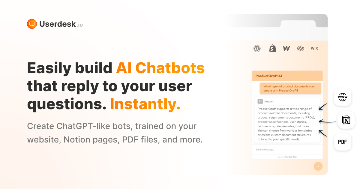 Recent Update and Overview of Userdesk - for 2024