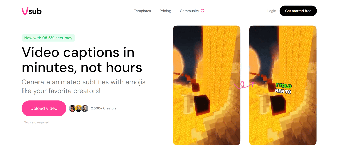 Recent Update and Overview of Vsub - for 2025