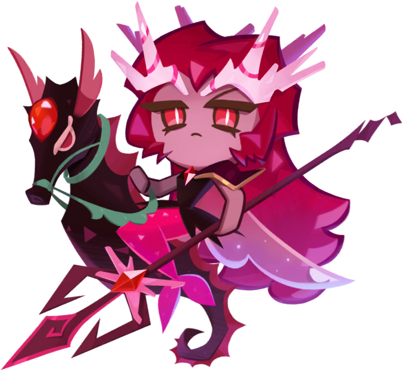 Crimson Coral Cookie - Sugar Gnome's Warehouse