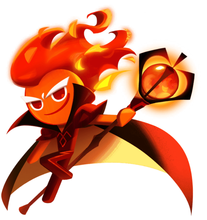 Fire Spirit Cookie - Sugar Gnome's Warehouse