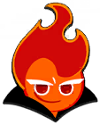 Fire Spirit Cookie - Sugar Gnome's Warehouse