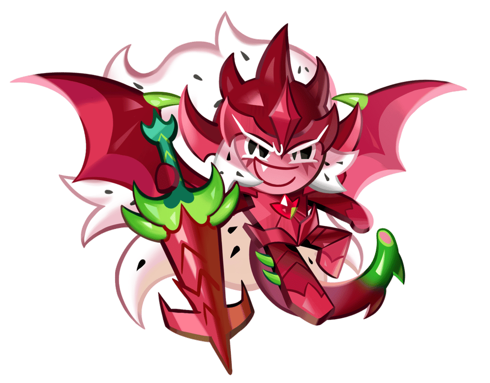 Pitaya Dragon Cookie - Sugar Gnome's Warehouse