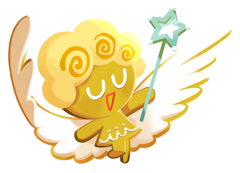 Angel Cookie - Sugar Gnome's Warehouse