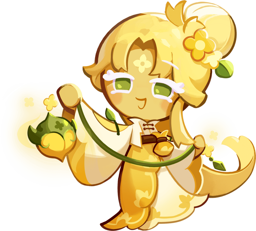 Golden Osmanthus Cookie - Sugar Gnome's Warehouse