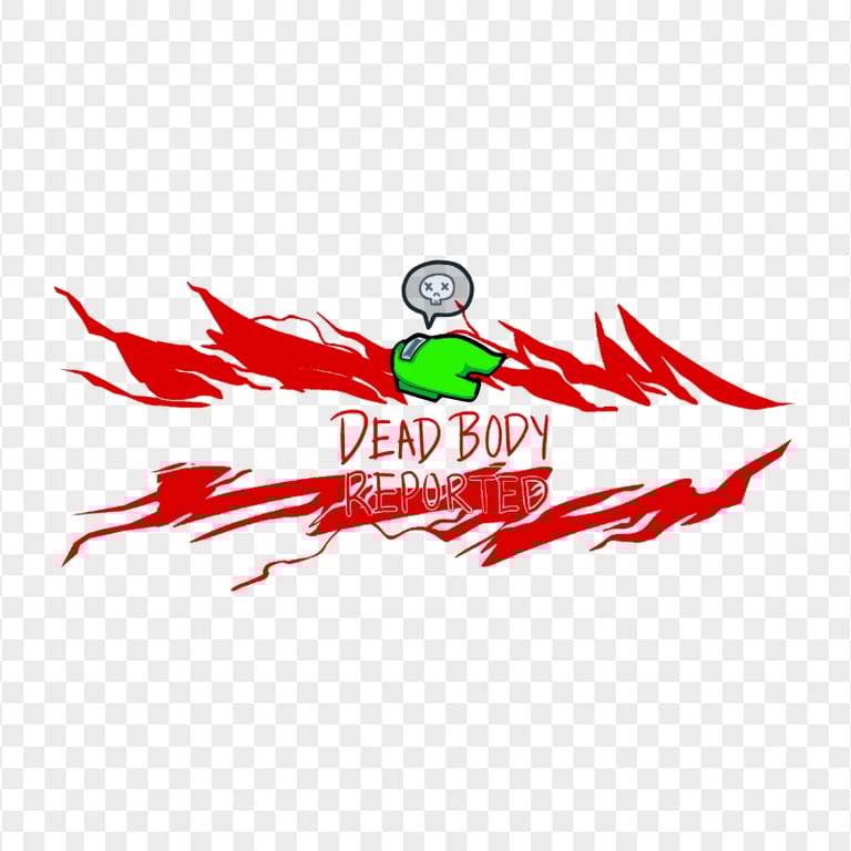 HD Lime Among Us Crewmate Character Dead Body Without Bone PNG | Citypng