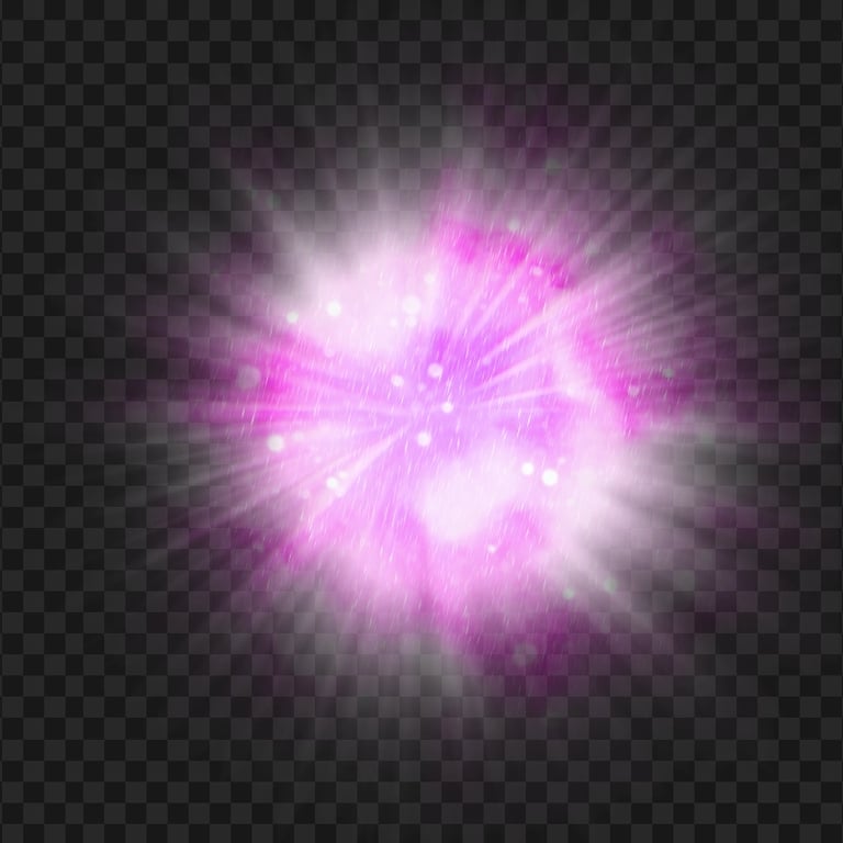 HD Pink Glowing Light Ball Transparent PNG | Citypng