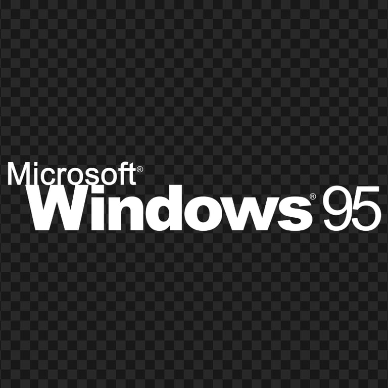 Windows 95 White Logo PNG | Citypng