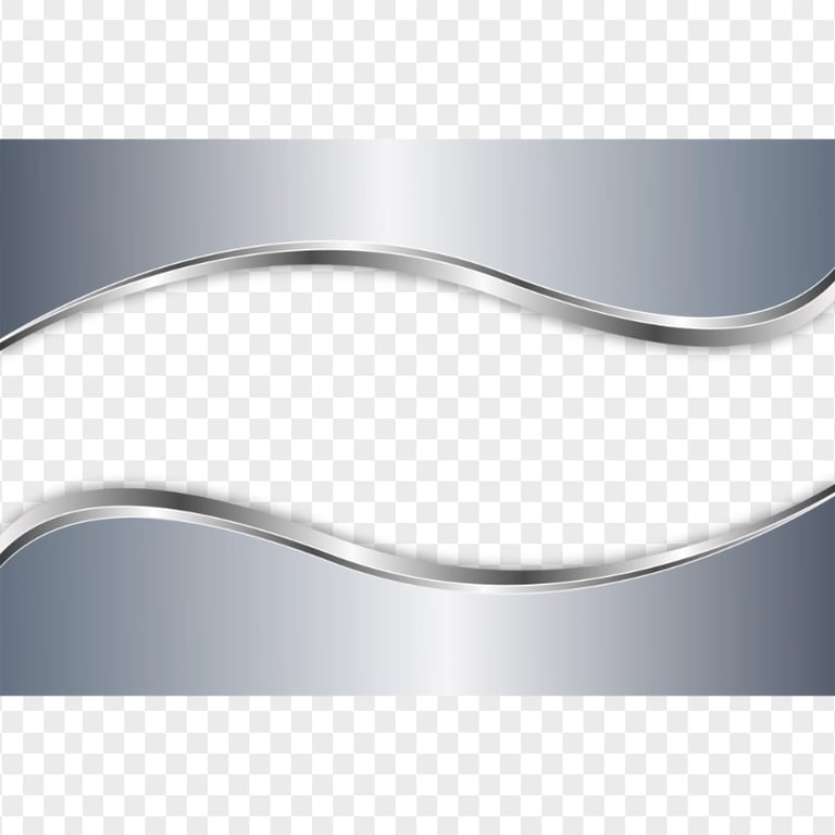 Download Silver Metal Wave Abstract PNG | Citypng