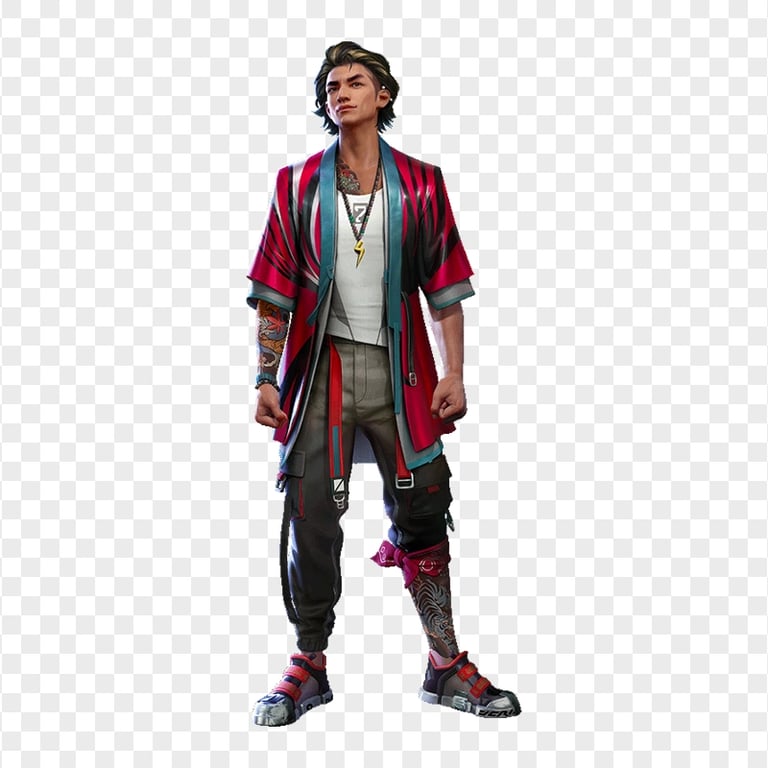 HD Tatsuya FF Agent Character PNG | Citypng