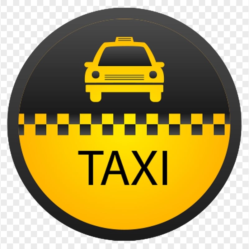 Taxi Service Signage Logo PNG | Citypng