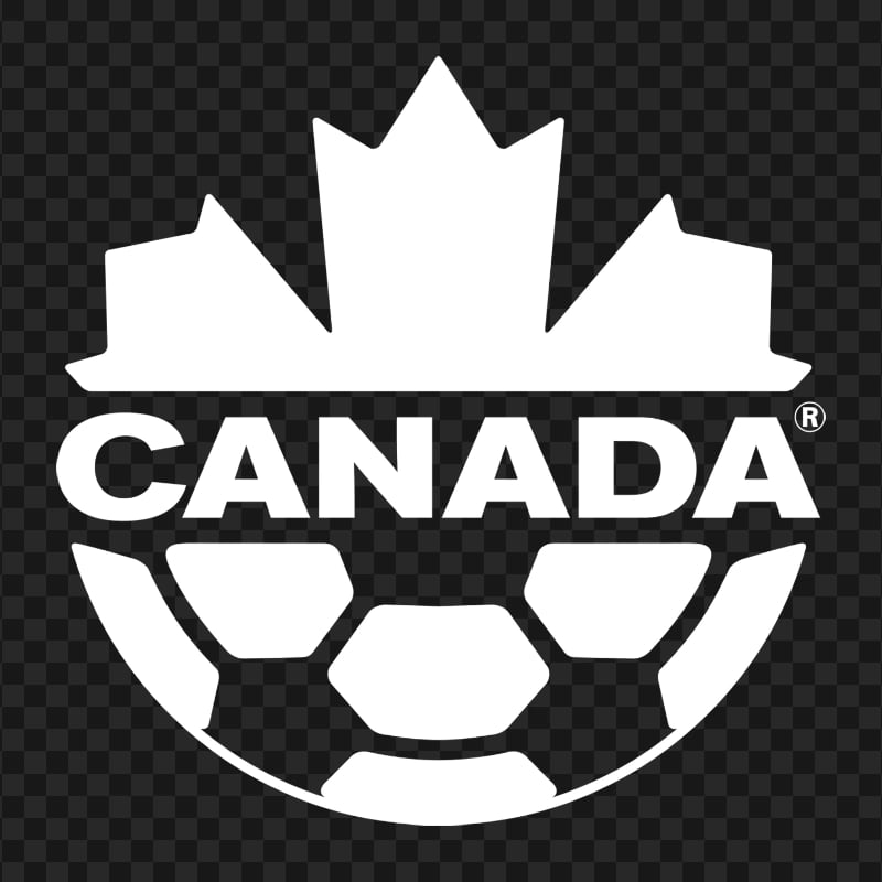 White Canada National Football Team Logo Image PNG | Citypng