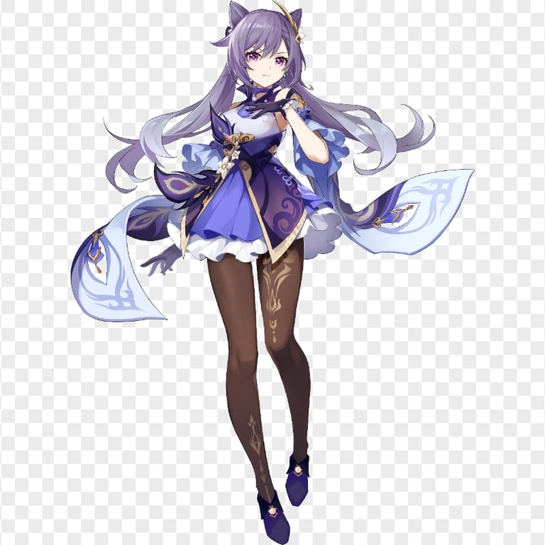 HD Standing Sucrose Character Genshin Impact PNG | Citypng